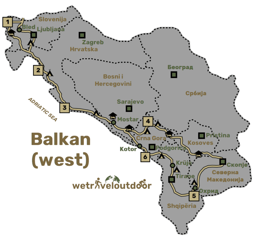 Road Trip Balkan 3 Weeks: The Perfect Itinerary